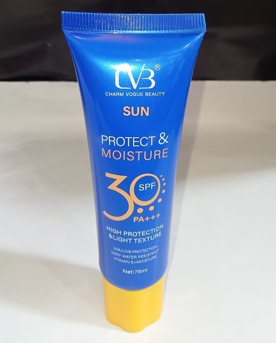 CVB Sun Protect Moisture Cream SPF High Protection, Lightweight ...