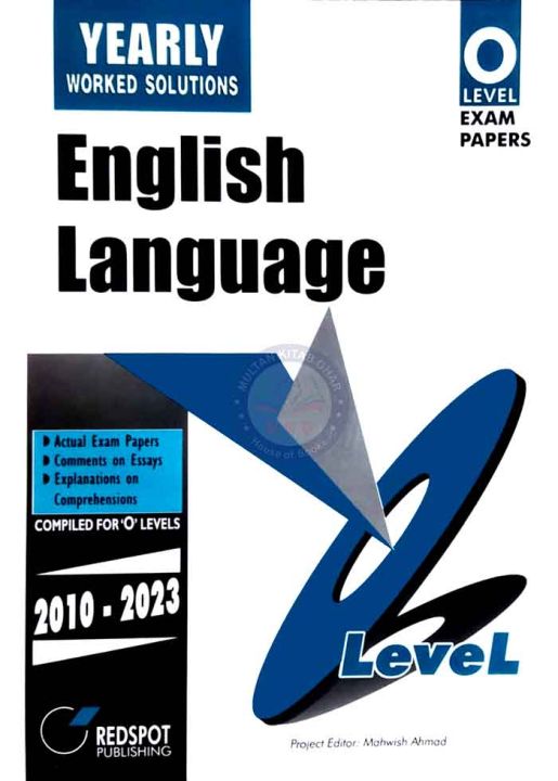 English Language O Level Yearly Worked Solutions 2010-2023 | Daraz.pk