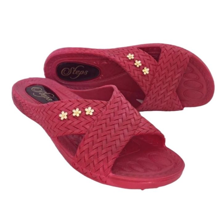 Rubber House Slippers for Women, Soft and Comfortable Flip Flops and ...