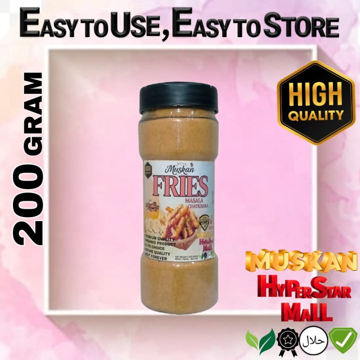 PREMIUM FRIES CHATKHARA 200 GRAM BY MUSKAN HYPERSTAR MALL Fries ...