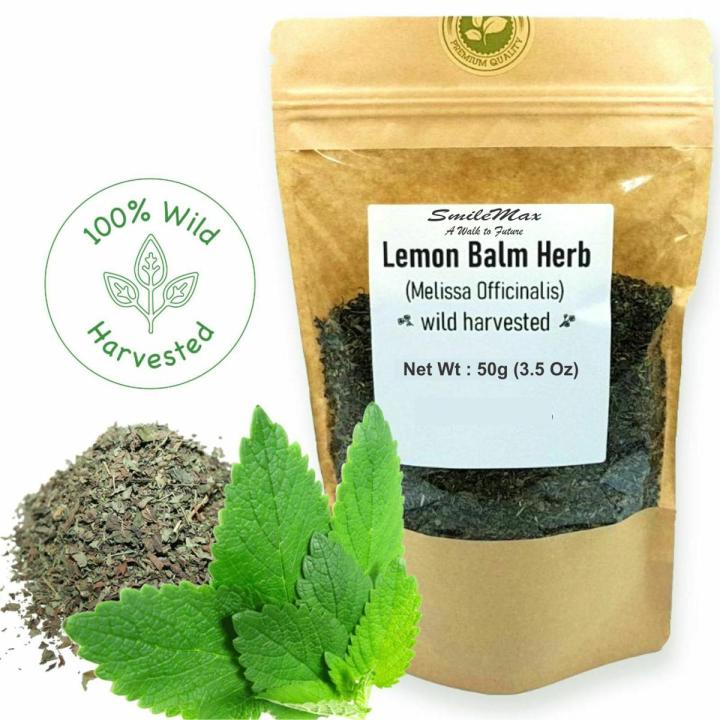 LEMON BALM Leaf Medicinal Herbal Tea(Calming and Supports Digestion ...