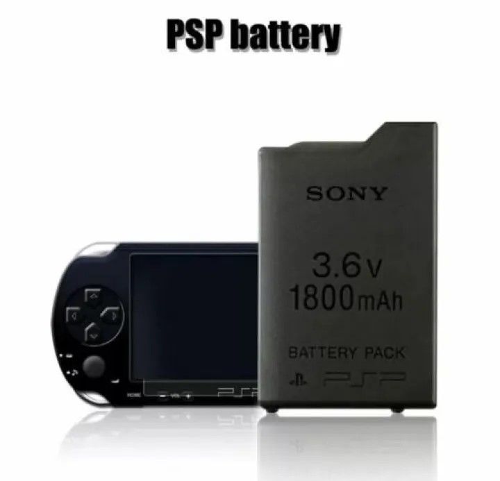 Battery for PSP 1000 psp 2000 psp 3000 3.6V 1200mAh Rechargeable ...