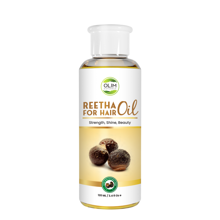 OLIM NATURALS - Reetha Hair Oil 120 ML Anti Fall Loss Dandruff | Daraz.pk