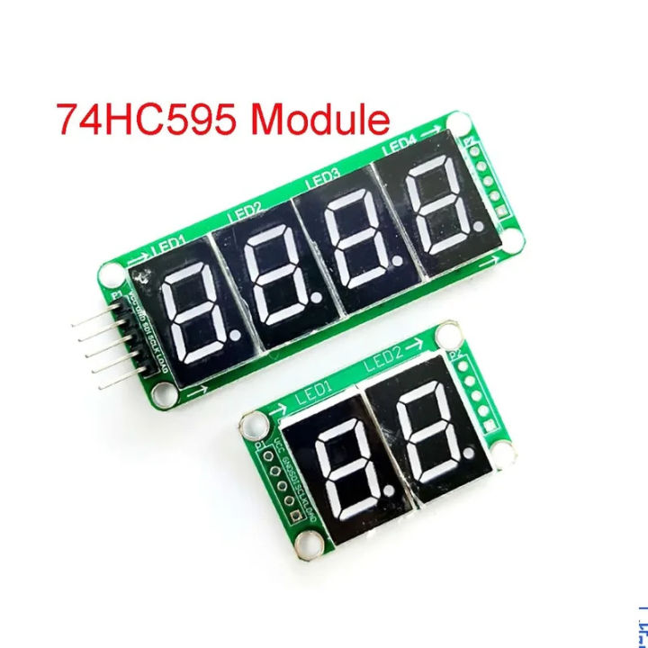 0.5 Inch 2 3 Digit 4 Segment LED Digital Tube Module 5-Pin Digital ...