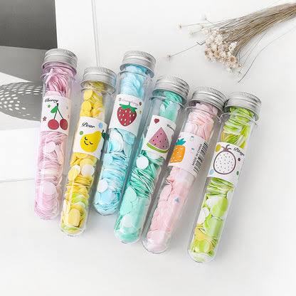 Pack of 1 Pc Paper Soap Tube Shape Bottle Paper Soap Clean Soft Bath ...