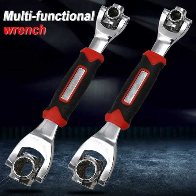 Tiger Wrench Universal Wrench 48 in 1 Socket Wrenches Multi Metric ...