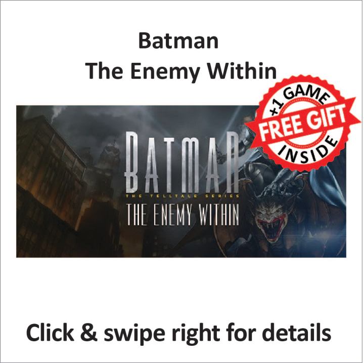 Batman the Enemy Within Game For PC (Google Drive/ Mediafire) | Daraz.pk