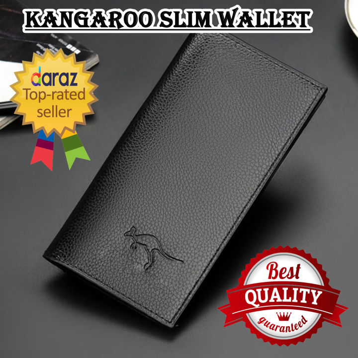 Long Wallet for Men – Best PU Leather Purse – Cash Money Card Mobile ...