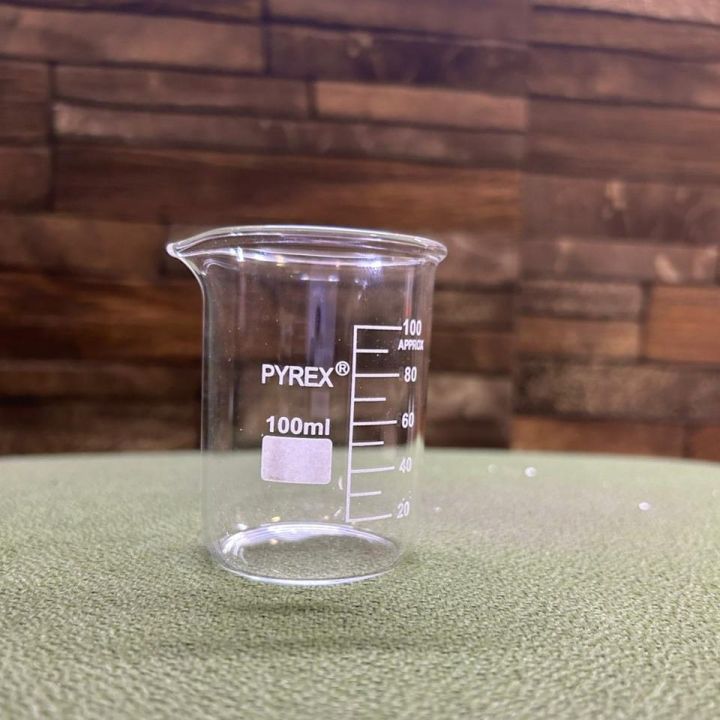 Glass Beaker 100 ml Pyrex, Low Form Griffin, Borosilicate 3.3 Glass ...