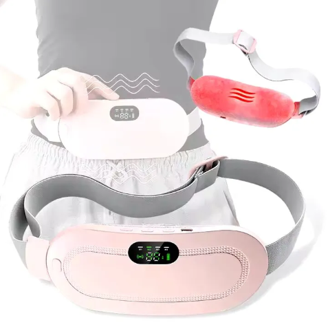 Period Pain Cramp Relief Belt -Massager machine-Portable Menstrual ...