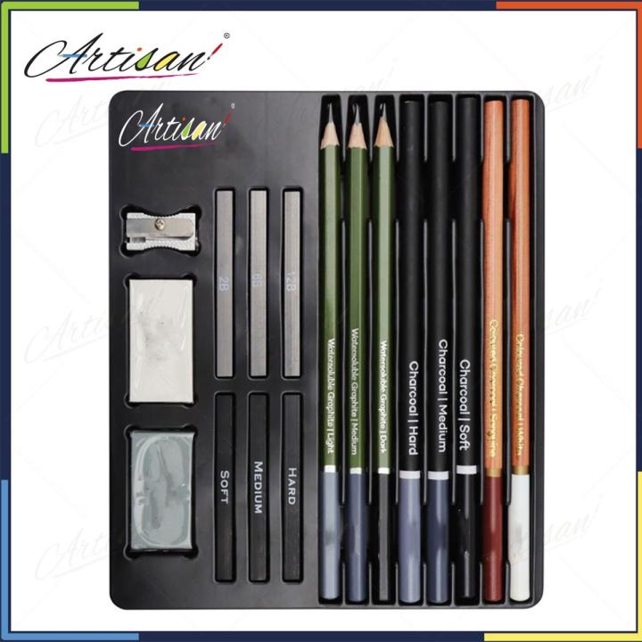 Artisan - Sketch & Draw Collection - 17 pcs | Daraz.pk