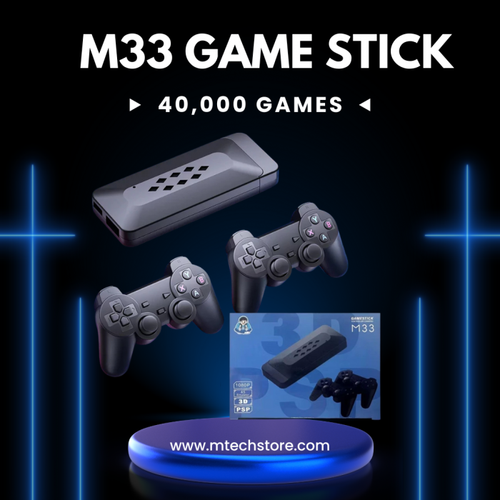 M33 Game Stick With 40,000 Games 45 Console Classic Emulators Game ...