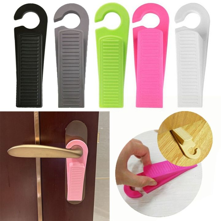 Surface Stripe Design Hollow Design Flexible Door Stop Safety Card for ...