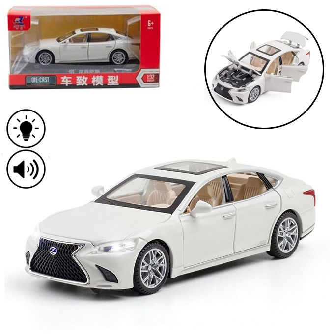 Lexus Die Cast Car Model 4 Door Open With Trunk & Bonult - 1:32 Scale ...