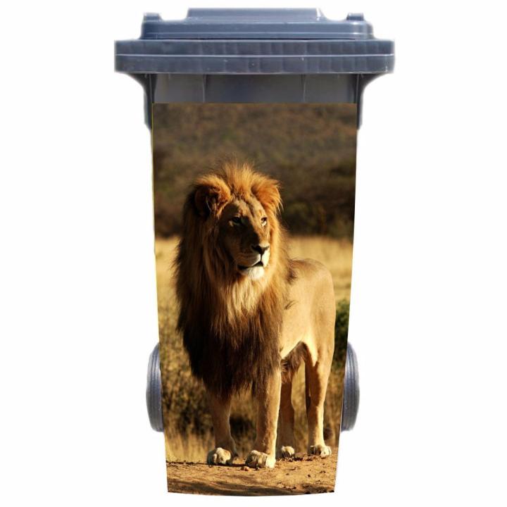 Diy Modern Prairie Lion Adhesive Removable Waterproof Sticker Decals ...