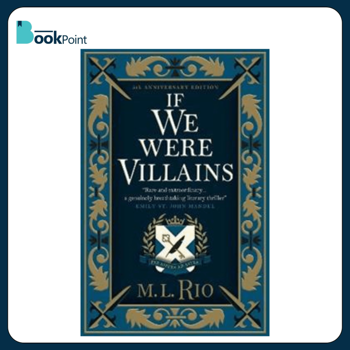 If We Were Villains Book by M. L. Rio (Bookpoint) | Daraz.pk
