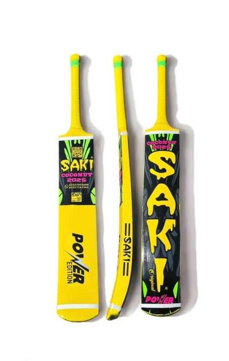 Saki Tape Ball Cricket Bat 2025 – HIGH QUALITY | Best Price in Pakistan, Lightweight | Powerful ...