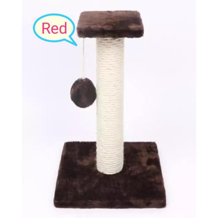 Single Pole wooden scratching post | Daraz.pk