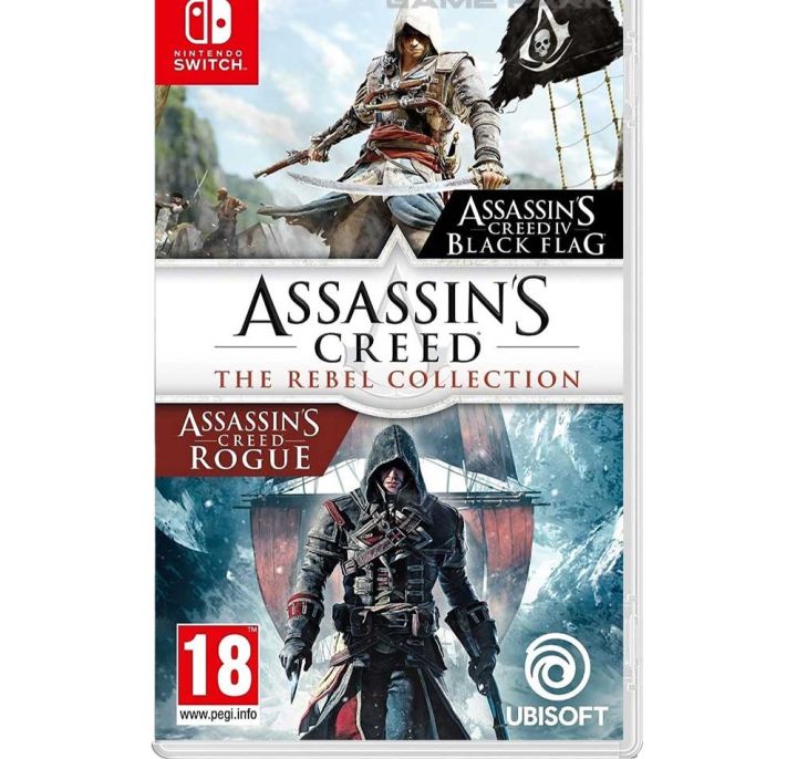 Assassin’s Creed: The Rebel Collection Nintendo Switch DVD, games ...