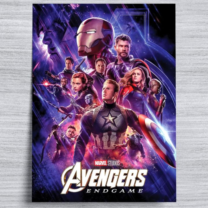 Avengers Endgame Sticker Poster | Daraz.pk