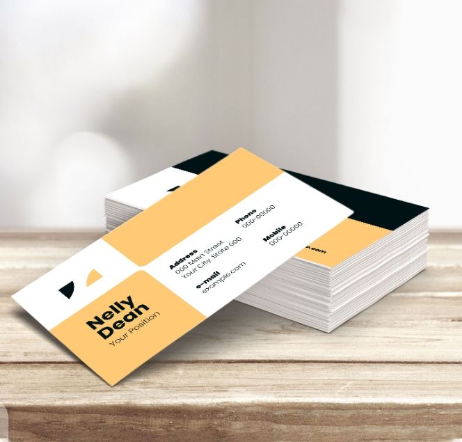 Premium Business Cards – Pack of 50, Customizable | Daraz.pk