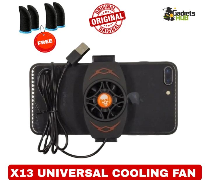 X13 Universal Cooling Fan Mobile Phone Radiator Cool mobile In gaming ...