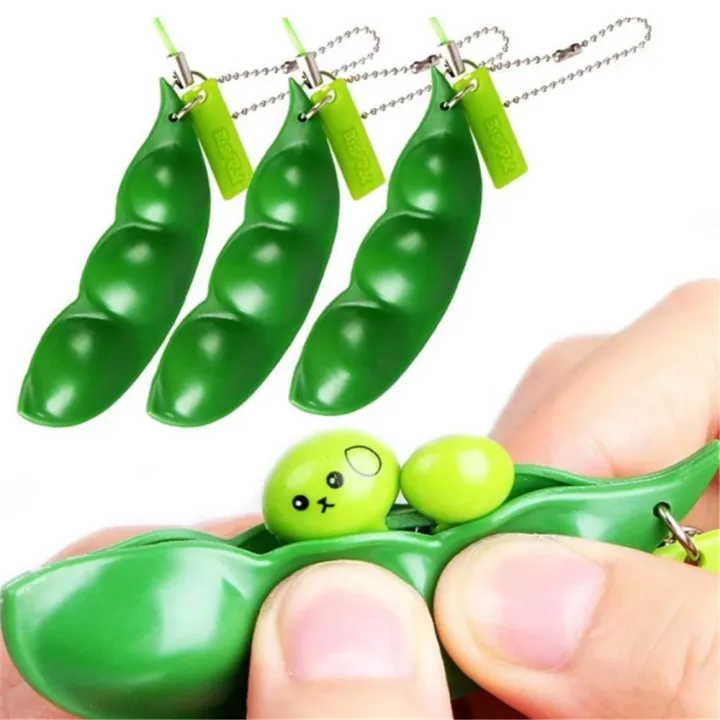 YueYangSport Poppet Edamame Fidget Toys Antistress Popper Squeeze Toy ...