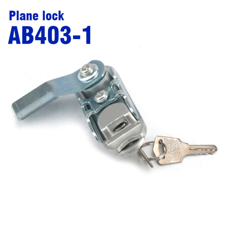 Ab403-1 Plane Lock Electric Box Cabinet Door Lock Handle Lock Handle Lock Complete ...