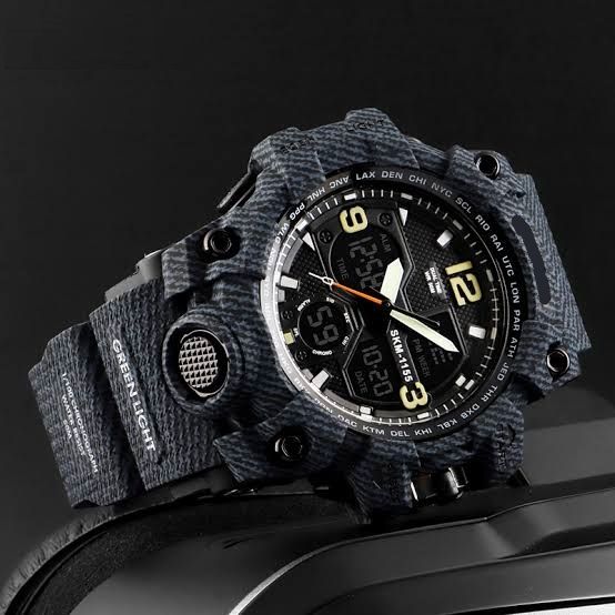 CM024 Camouflage Commando Sports Watch | Dual Display LED | Waterproof ...