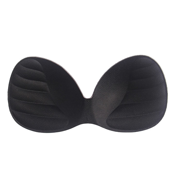Foam Triangle Sponge Comfy Bra Pads Inserts Removeable Push Up Pads For Women Bikinis Tops