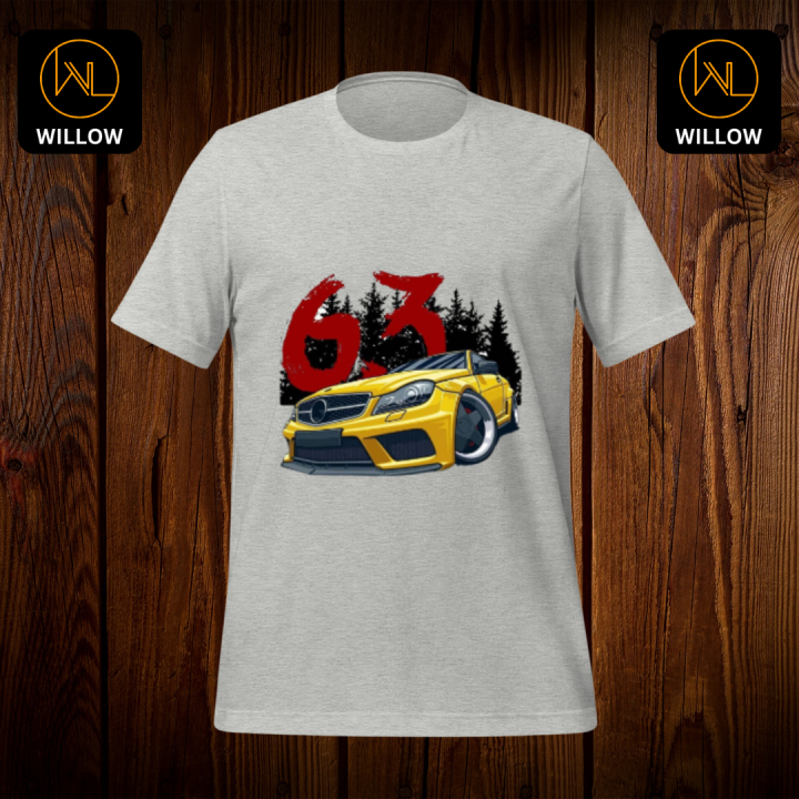 AMG C63 printed t shirt for car enthusiast. | Daraz.pk