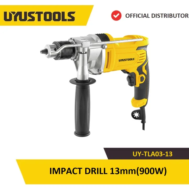 UYUSTOOLS - Impact Drill Machine 13MM (900Watt) UY-TLA03-13-CL | Daraz.pk