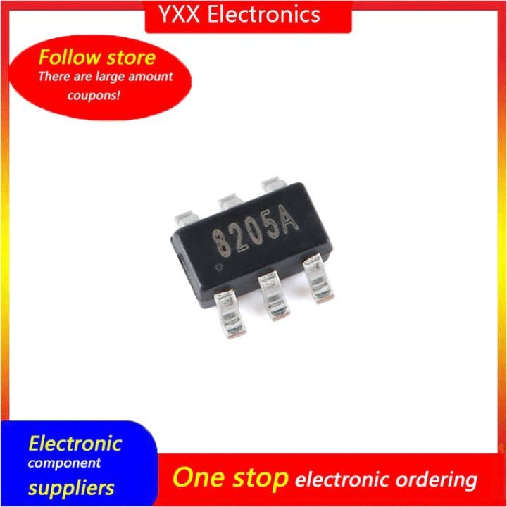 5PCS original genuine 8205A SOT-23-6 20V/5A dual N-channel MOS (field ...