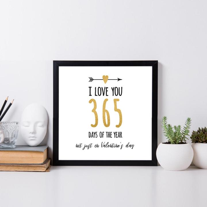 Black photo frame with Motivational quotes print | Daraz.pk