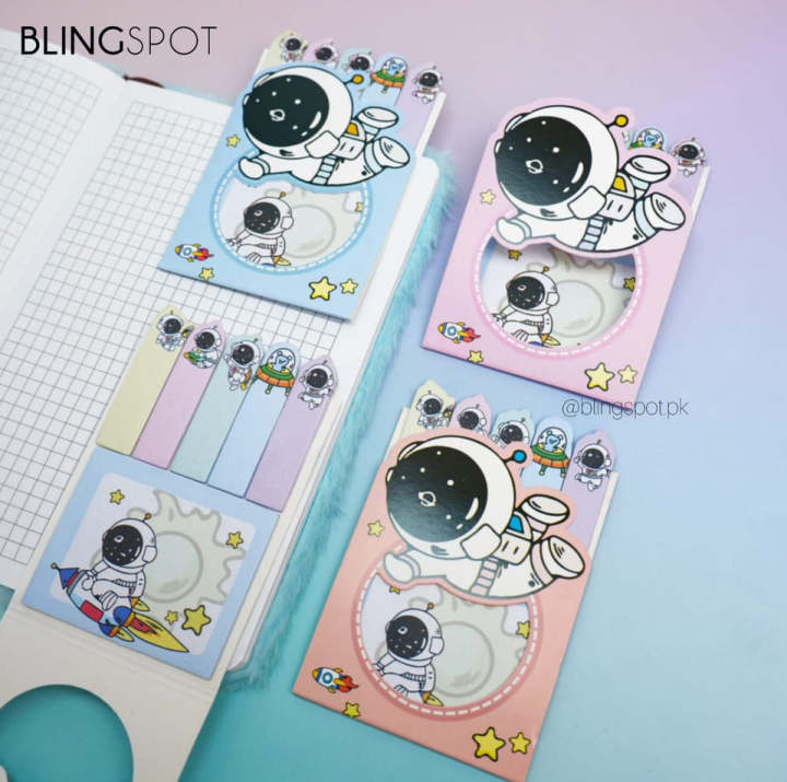 Astronaut Rocket Memo Pad - Sticky Note | Daraz.pk