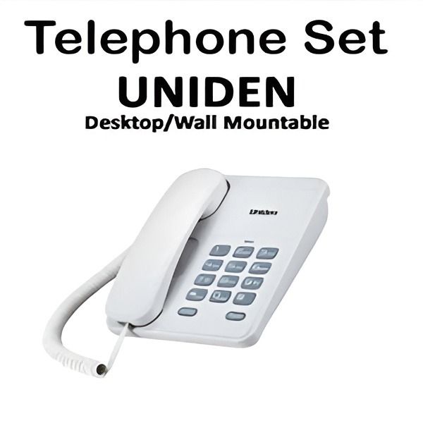 Desktop/Wall Mountable Telephone Set, Landline Phone (Uniden) | Daraz.pk