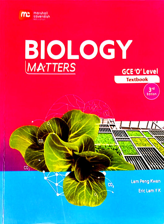Biology Matters GCE 'O' Level textbook 3rd edition by Lam Peng Kwan ...