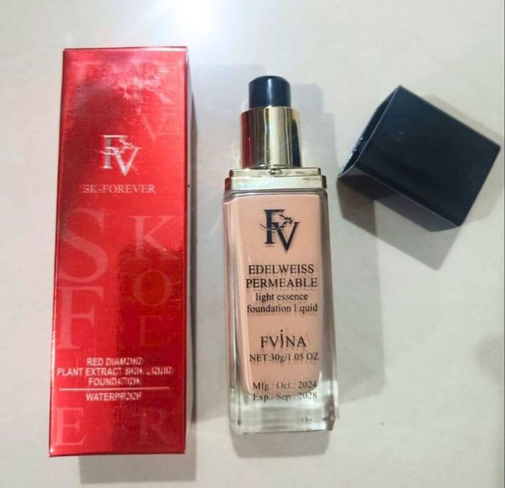 FV Liquid Foundation Pump Smooth full coverage Makeup 30g | Daraz.pk