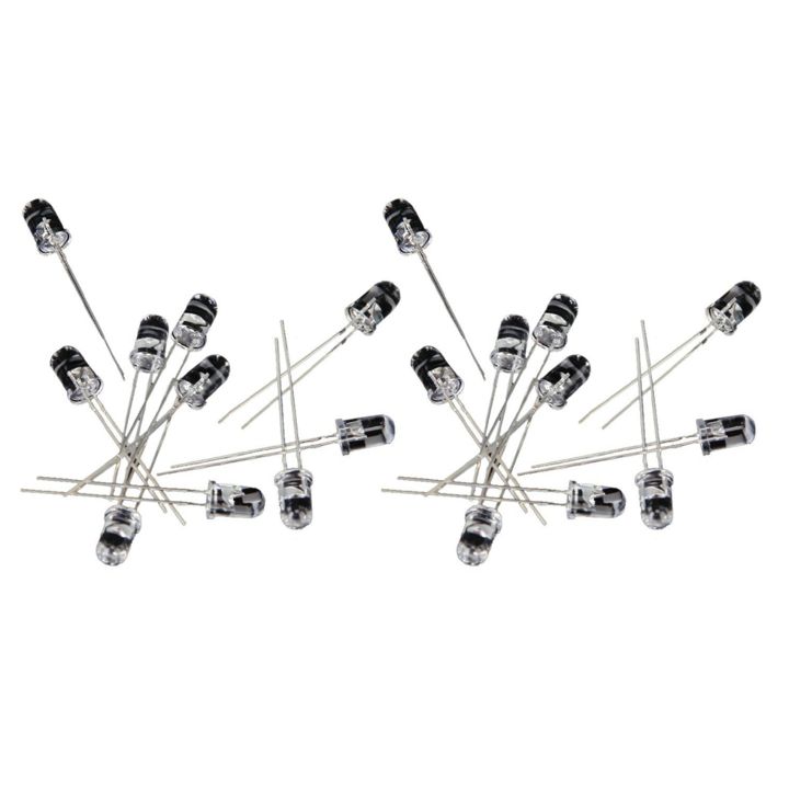 ICQURBT 20Pcs 5mm IR LED Infrared Light Emitting Diode. | Daraz.pk