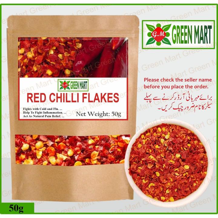 Red Chili Crushed / Flakes 50 gram | Daraz.pk