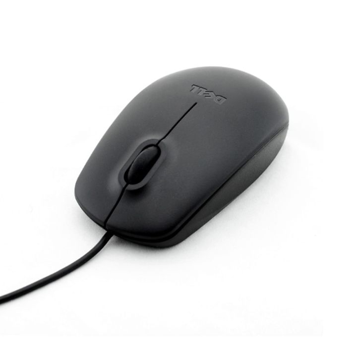 Dell Black Branded USB Scroll Optical 3 Button Mouse For Pc & Laptop MS ...