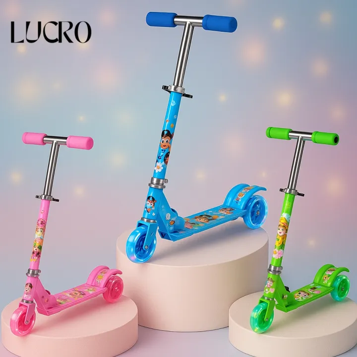 Lucro Scooter for Kids Heavy-Duty Outdoor e wheels Scotty with ...