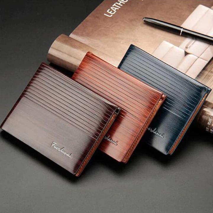Synthetic Leather Small Stylish Purse Wallet for Men | Daraz.pk
