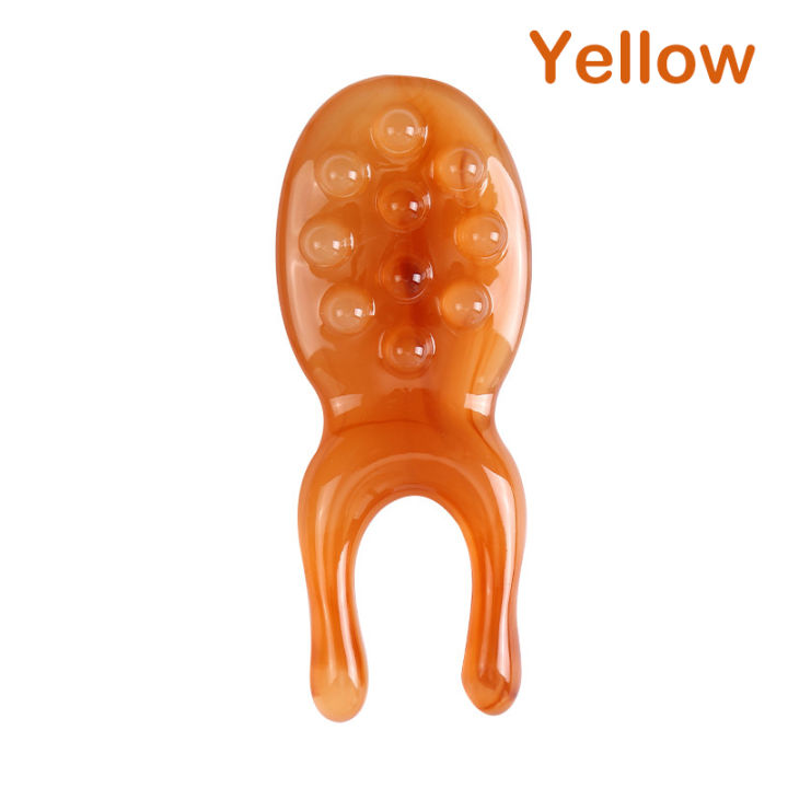 Resin Face Lifting Guasha Scraping Facial Care Tool Massage Plate ...