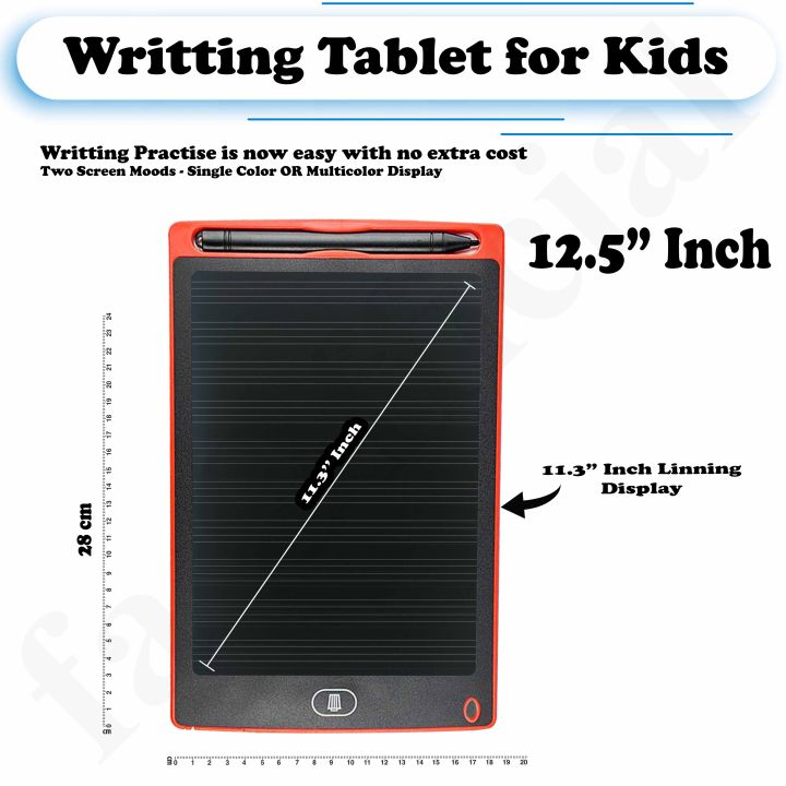 Imported LCD Writing Tablet - Portable Doodle Drawing Tablet Pad ...