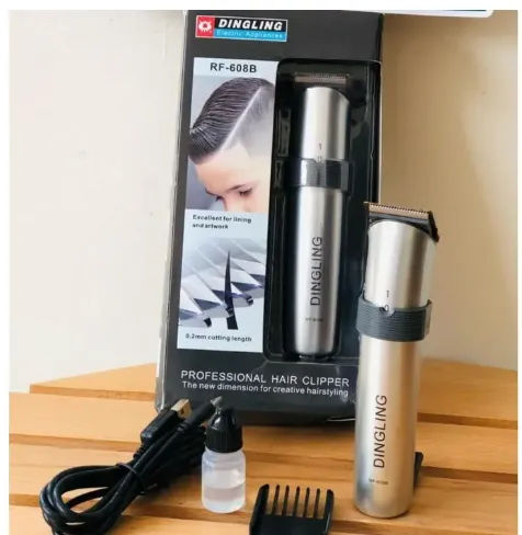 Dingling rf 608 B 100% Original rechargeable with charge base Hair And ...