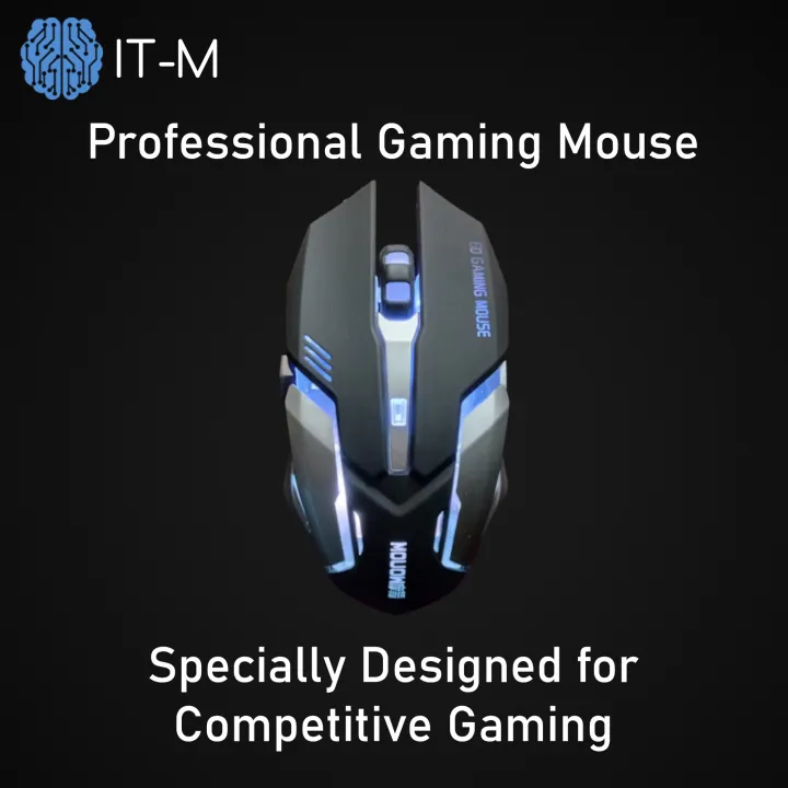 Gaming Mouse RGB 5000 DPI with 6 Programmable Buttons Professional ...