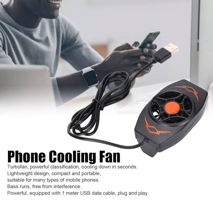 Portable X13 Mobile Phone Cooler with Turbo Fan, Powerful Wind Turbine ...