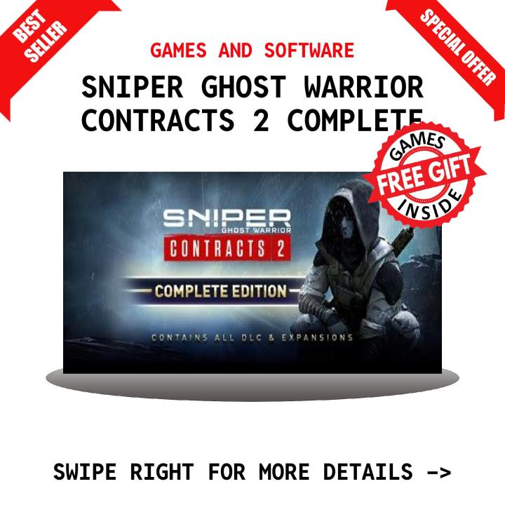 SNIPER GHOST WARRIOR CONTRACTS 2 COMPLETE - PC Game - Easy Installation ...