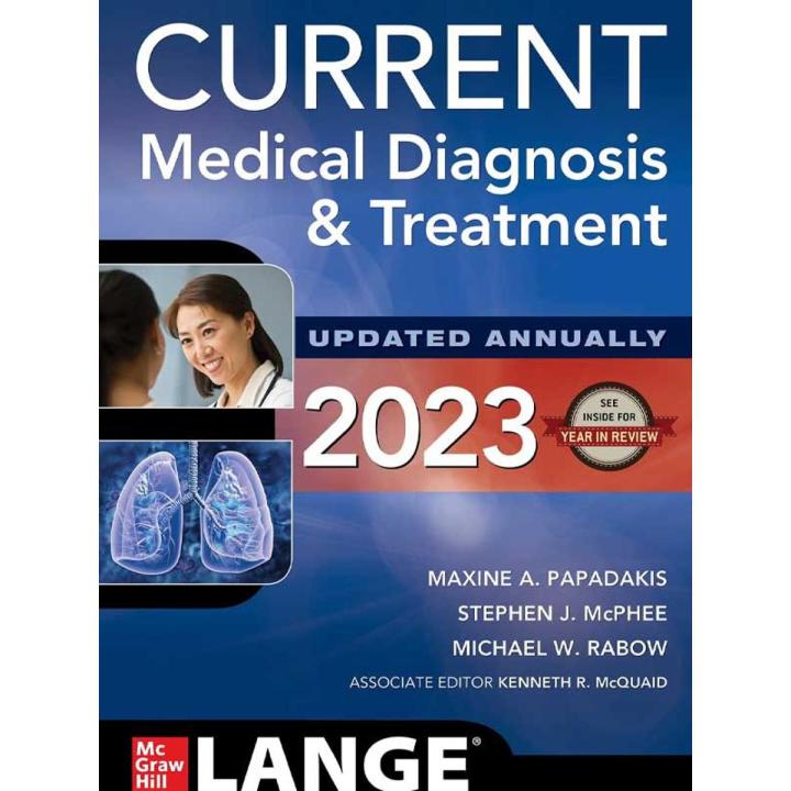 CURRENT Medical Diagnosis and Treatment CMDT 2023 | Daraz.pk